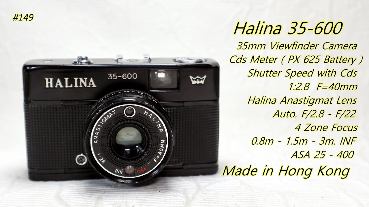 HALINA 35 - 600. 1974 - YouTube