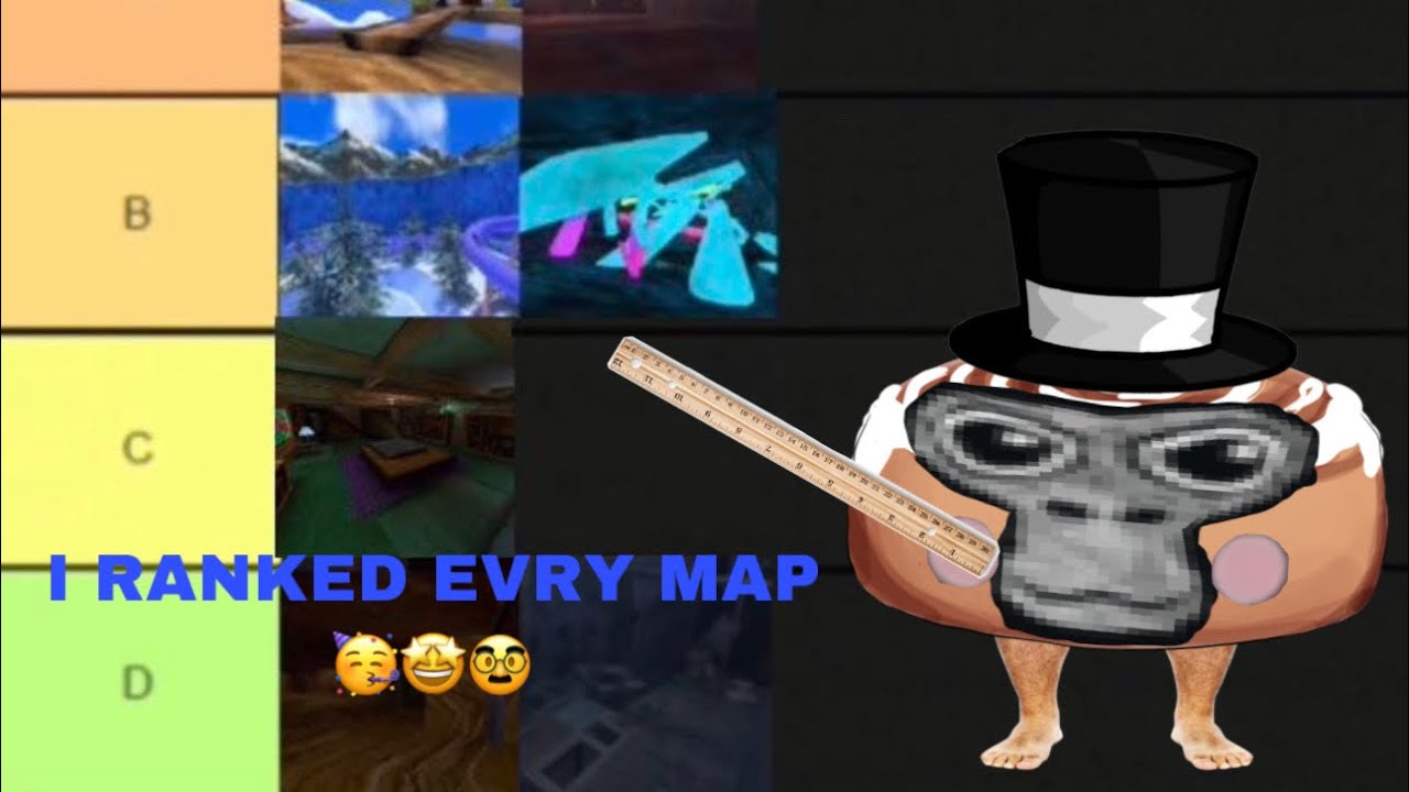RANKING EVERY MAP (Gorilla tag) - YouTube