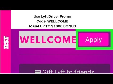 Lyft Driver Promo Code | Latest Lyft $1000 Sign Up Bonus | Verified 🚀🚀 ...
