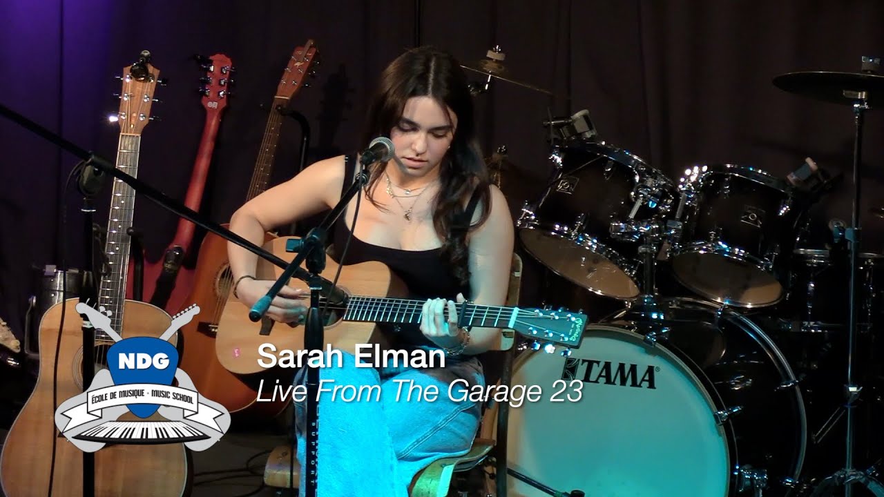 Sarah Elman live at Live From The Garage! 23 - YouTube