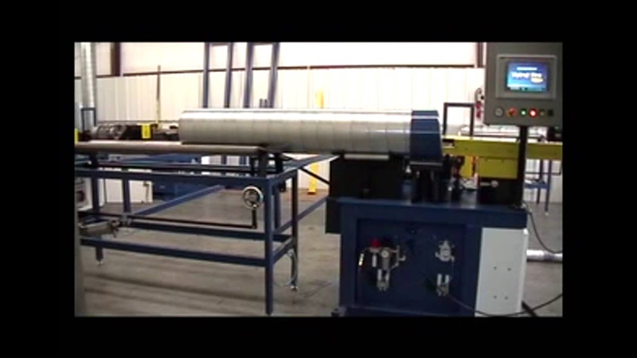 PROFAB Spiral Pro Pipe Machine Model 2010 - YouTube