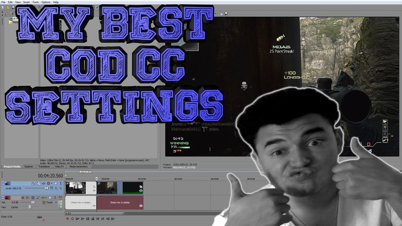 My Best Colour Correction Settings For CoD! - YouTube