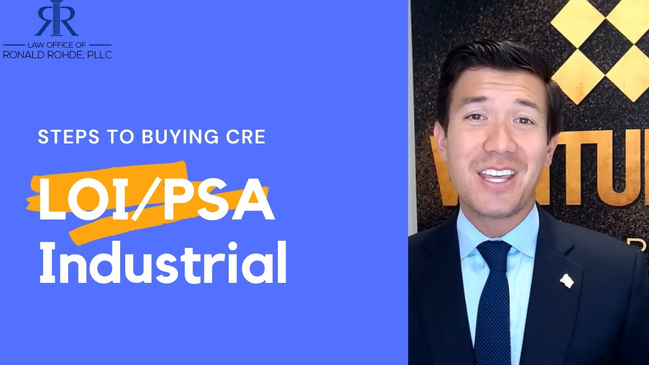 LOI PSA Steps to Buying Commercial Real Estate - YouTube