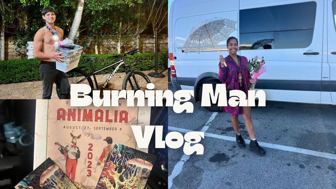 Burning Man Vlog Part 1: Vans, Bikes, and Packing - 2023 - YouTube
