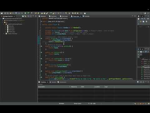 Promineo Tech: Java Week 6 Coding Project - War Card Game - YouTube