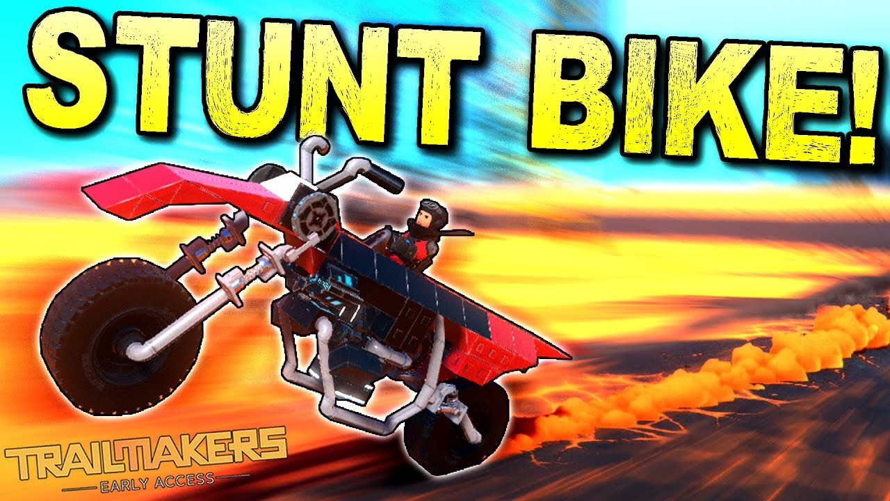 INSANE AUTO-BALANCING STUNT BIKE! - Trailmakers Early Access Gameplay ...