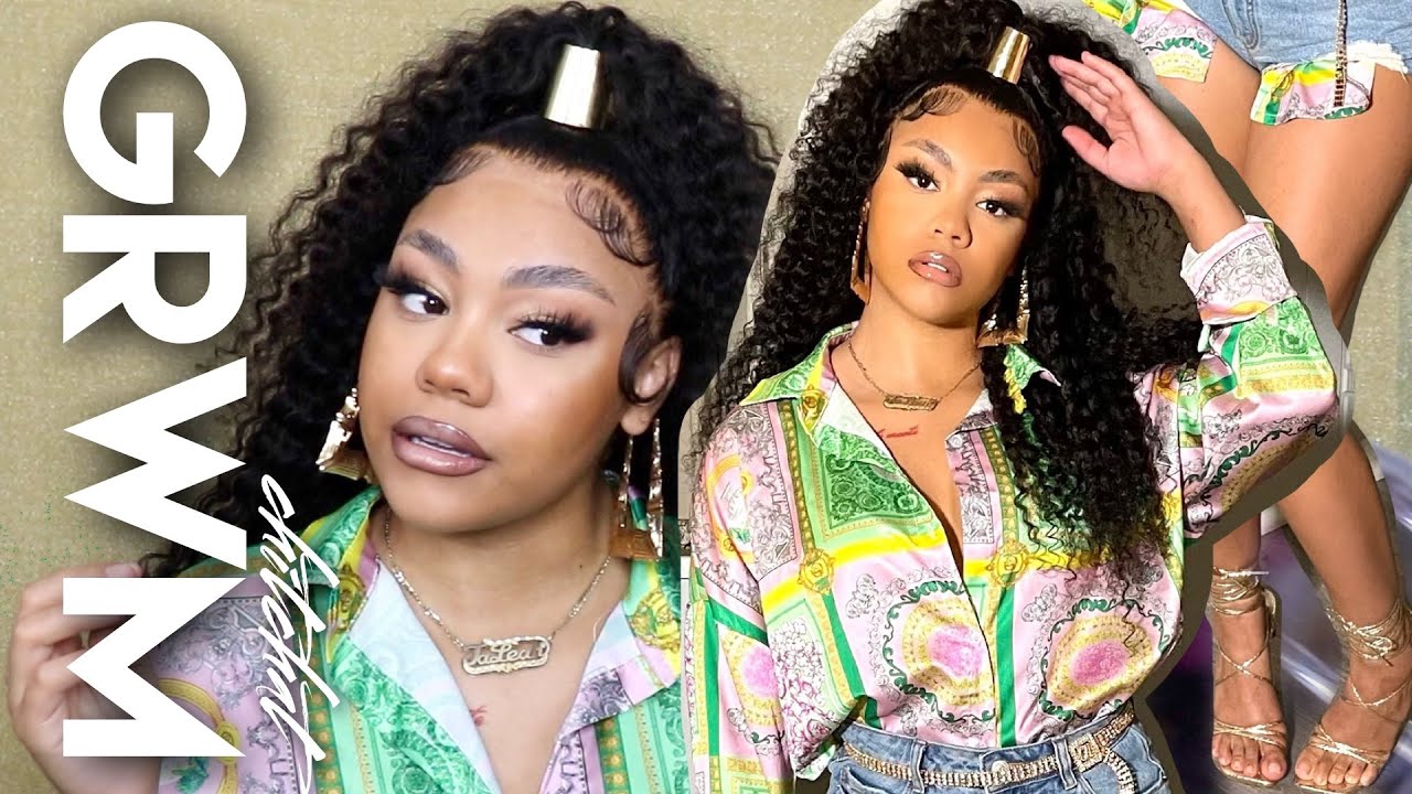 chitchat grwm: hair, makeup, summer outfit | Slove Hair - YouTube