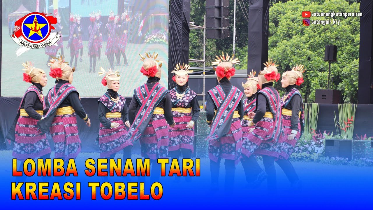 lomba senam tari kreasi tobelo - YouTube