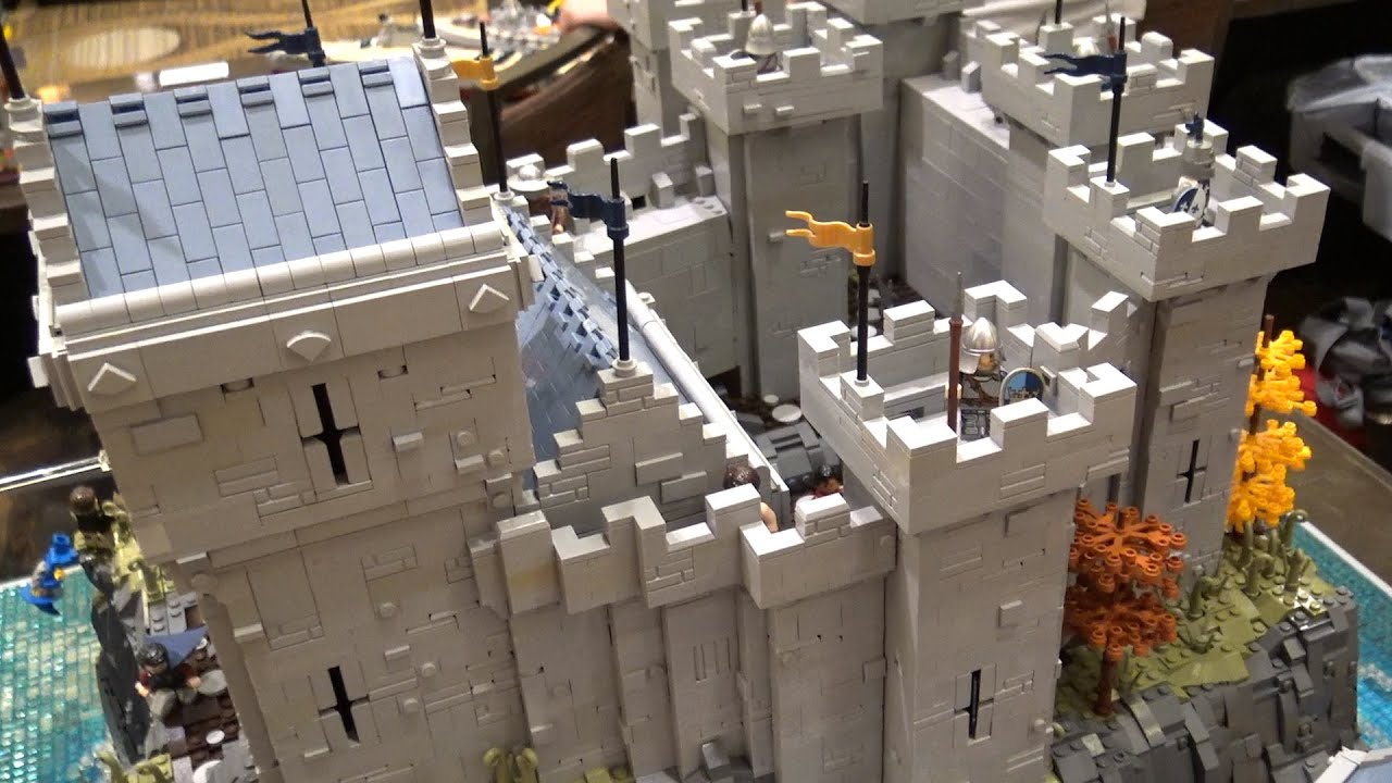 LEGO Cloudstone Island Castle & Ship - YouTube