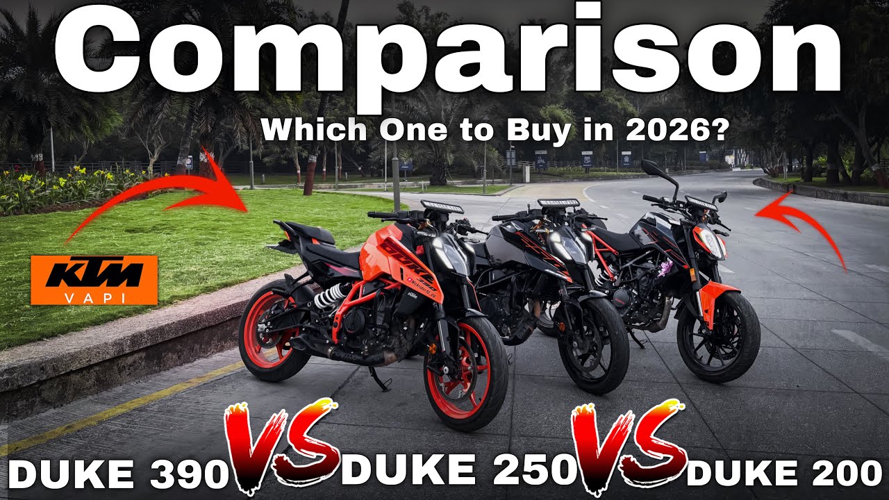 2026 KTM Duke 200 vs Duke 250 vs Duke 390 – Which One Should You Buy ...