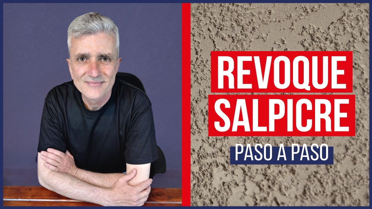 👌👌Revoque SALPICADO o SALPICRE | Opción 👍👍 Económica para ACABADOS ...