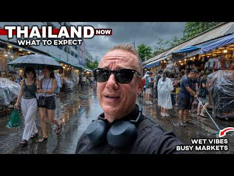 Coming To THAILAND Now 🇹🇭 | Wet Weather, Busy Markets & Tourist Crowds #livelovethailand