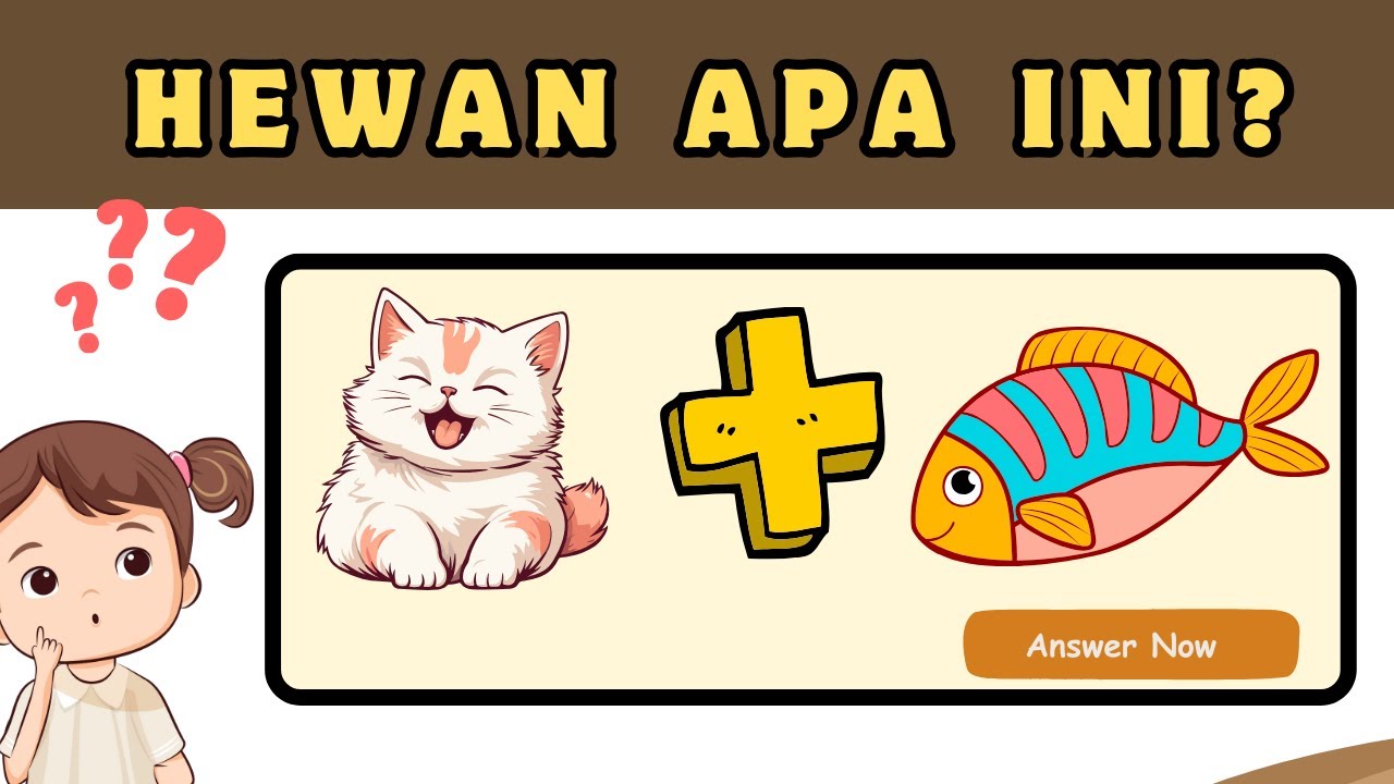 Tebak Kuis Nama Hewan Bahasa Inggris Untuk Anak SD - YouTube