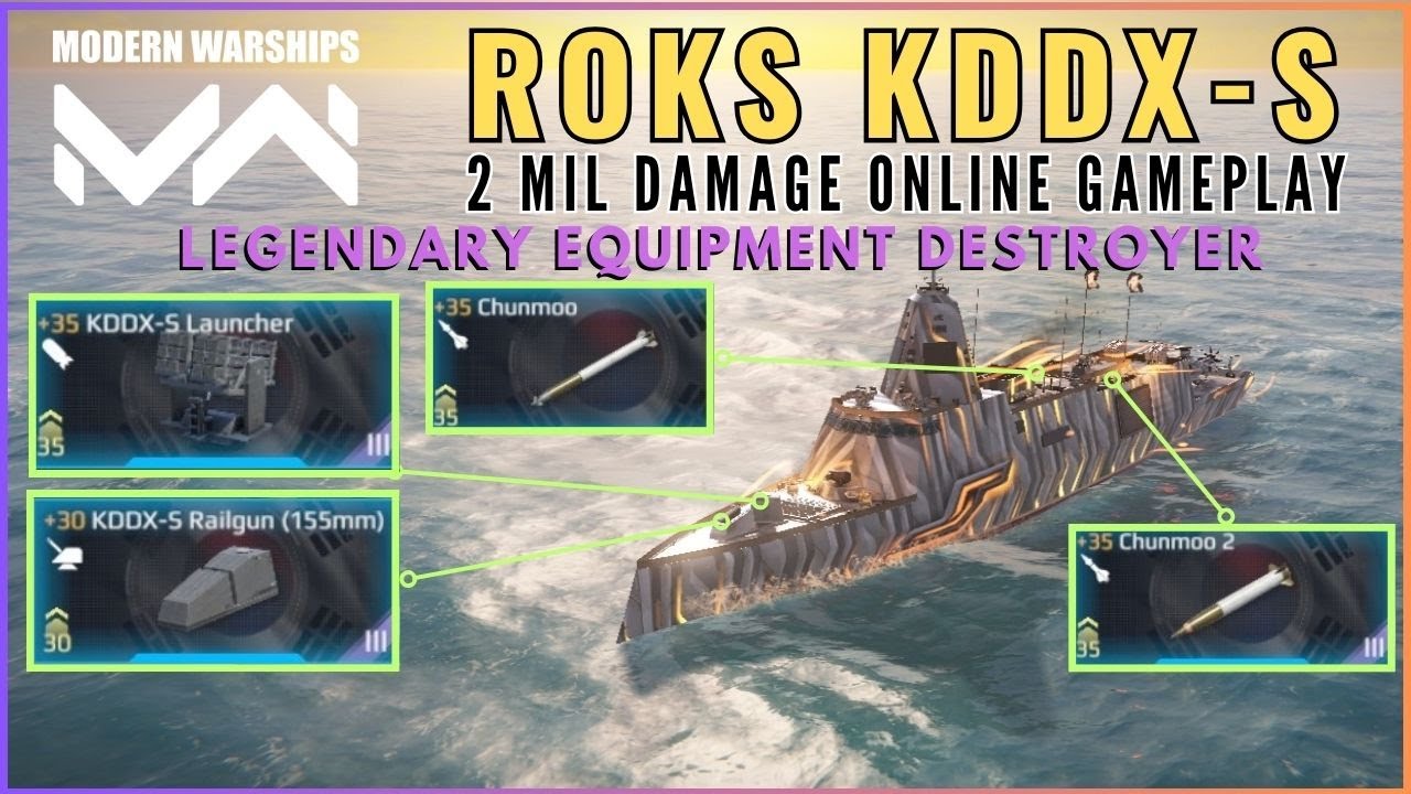ROKS KDD-S Online Gameplay - MODERN WARSHIPS - YouTube