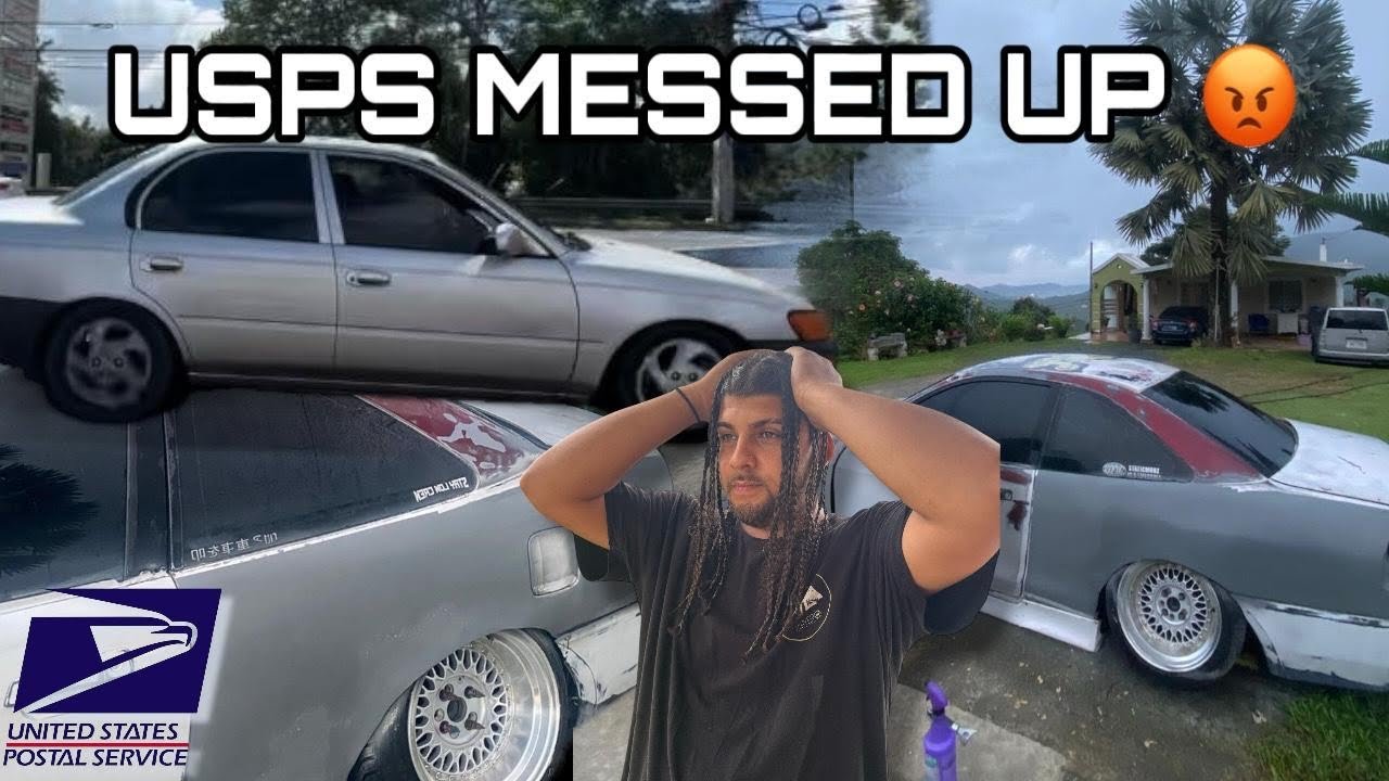 USPS LOST MY METAL FLAKES + UPDATE ON THE PAINT JOB + COROLLA GETS OIL ...