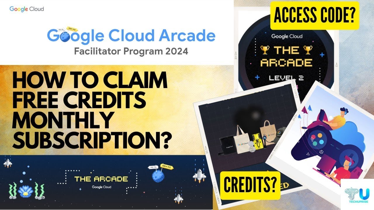 How to claim Google #Cloud Arcade Free Credits Monthly Subscription? 🚀 ...
