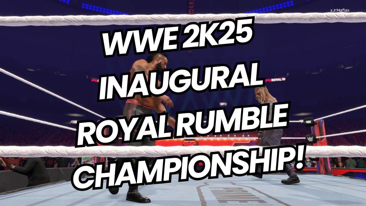 WWE 2K25 - WHO WILL BE CROWNED THE INAUGURAL WWE RR CHAMPION IN THIS 5 ...