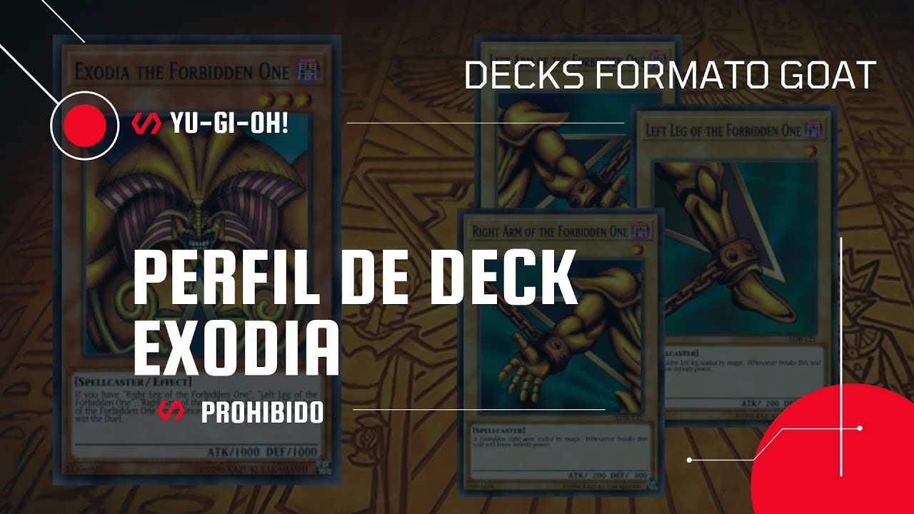 Deck Exodia - Yugioh Formato Goat / Time Wizard - YouTube