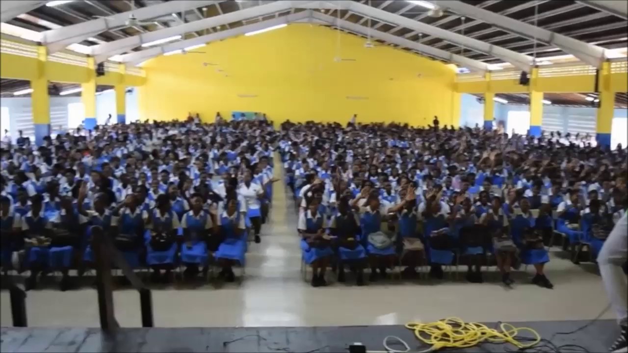 Marq Johnson - "God Yuh Good" - Merl Grove High School - YouTube