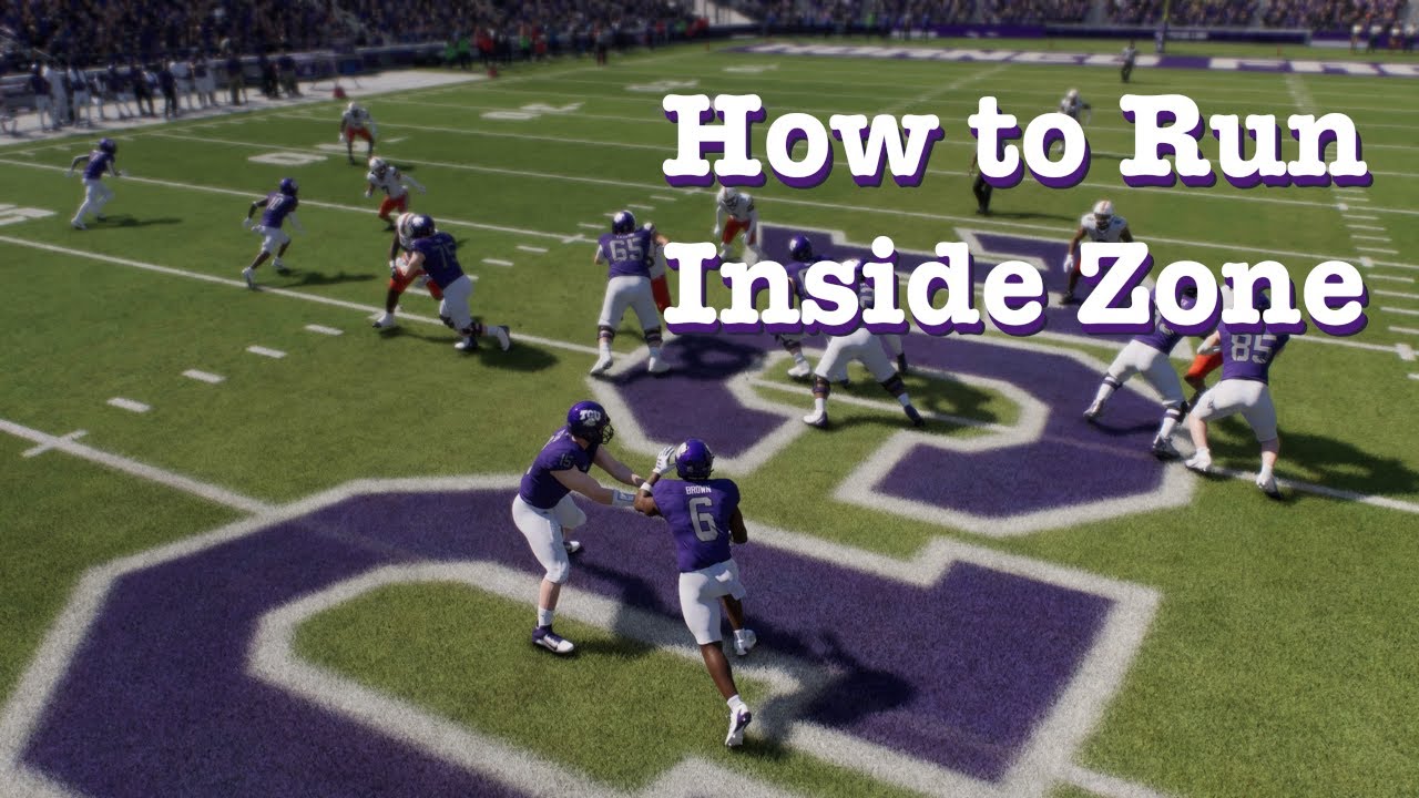Zone Run Scheme for Beginners - Part 1 of 4: Inside Zone (College ...