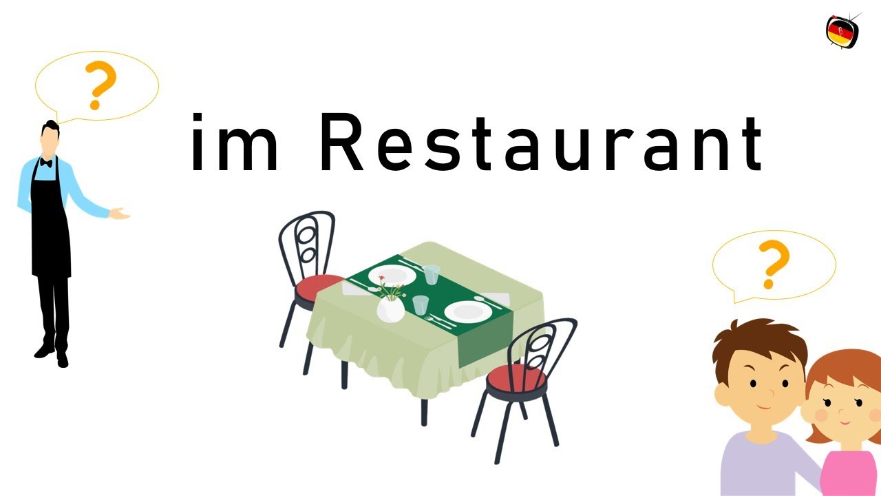 Restoranda sipariş vermek| bestellen im Restaurant - YouTube