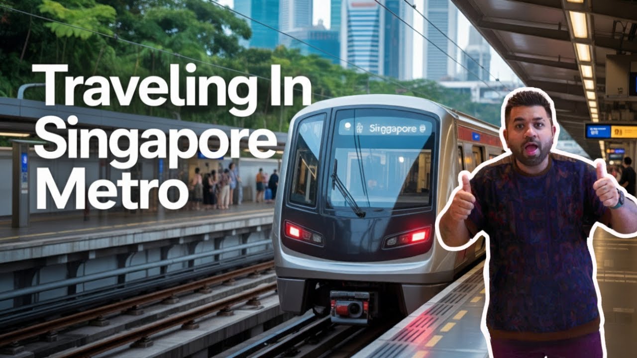 🇸🇬 How To Travel in Singapore MRT 🚇 | Metro Card, Fares & Full Guide ...