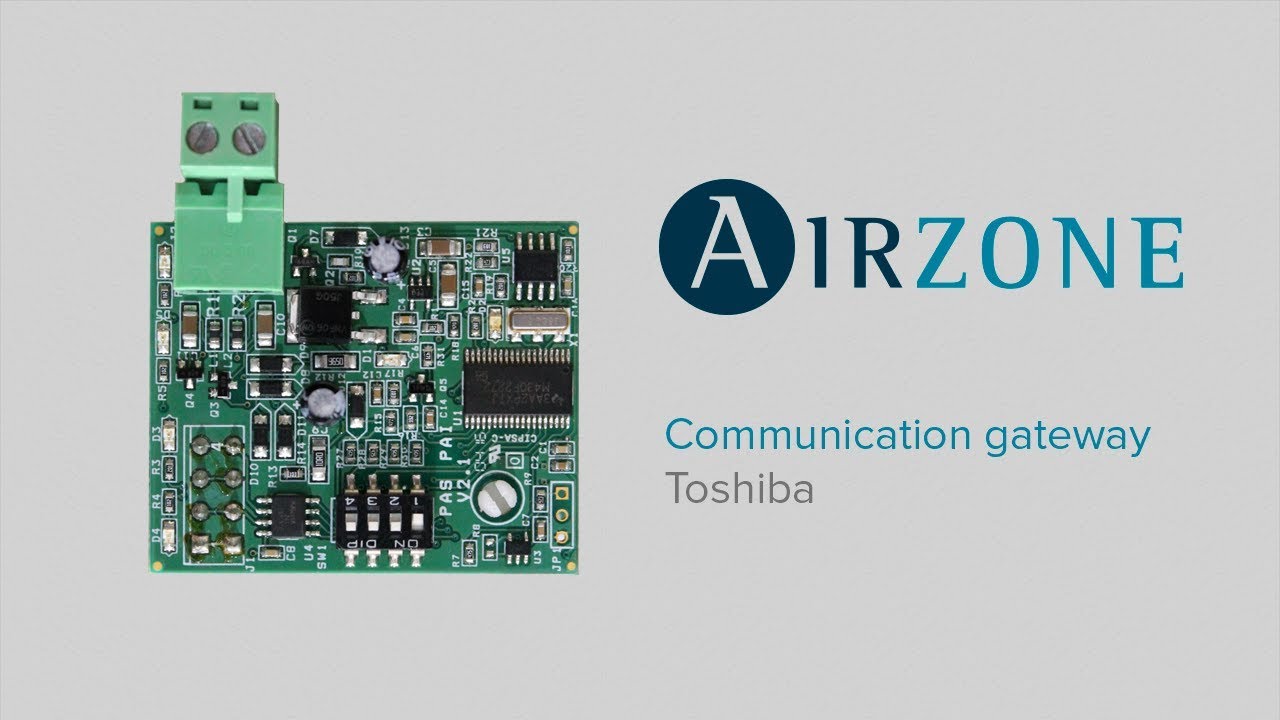 How to install the Toshiba communication gateway - YouTube