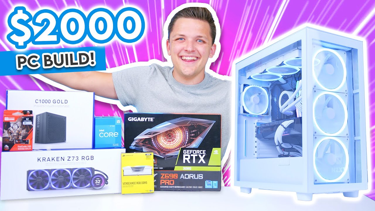 Let's Build an EPIC $2000 Gaming PC Build! [Full RTX 3080 Build Guide w ...