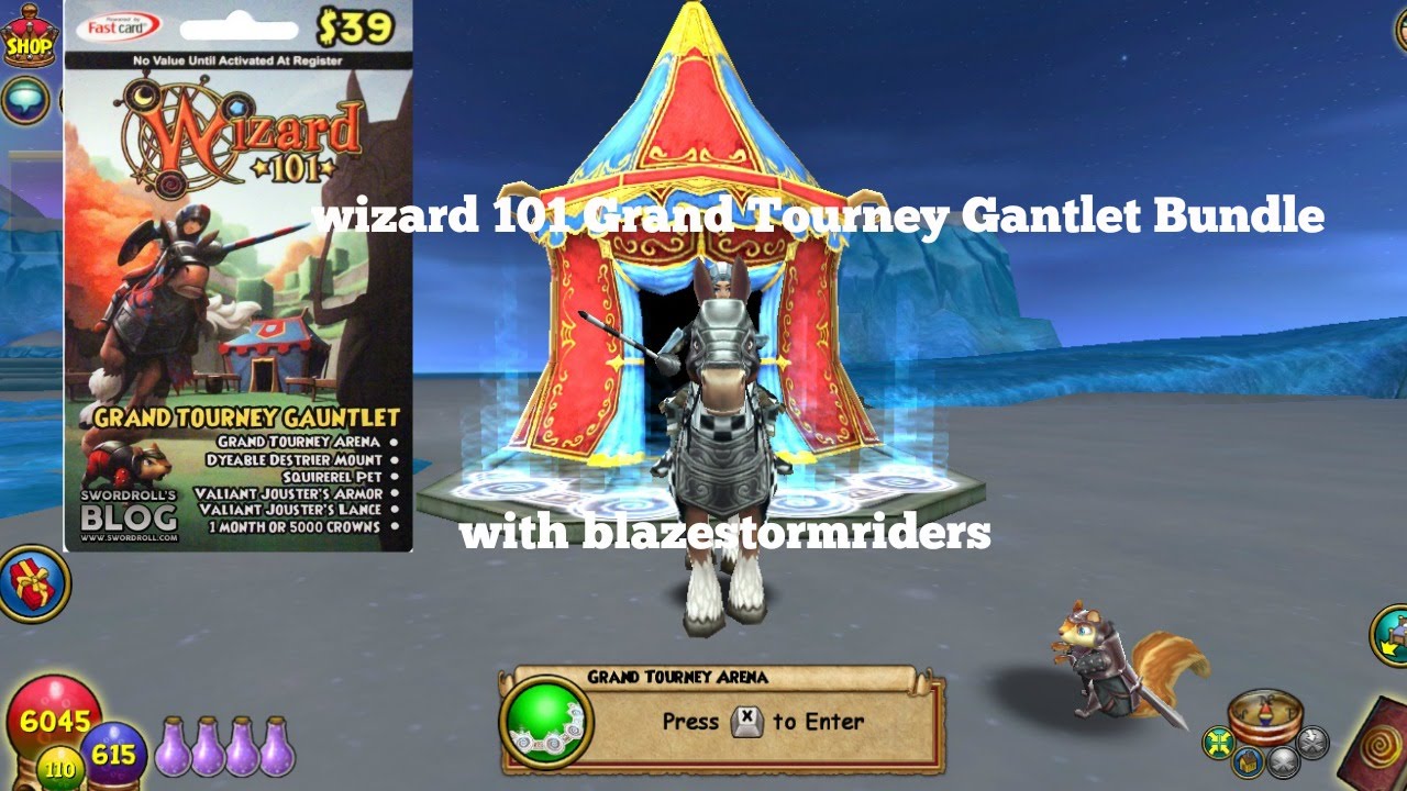 wizard 101 Grand Tourney Gantlet Bundle - YouTube