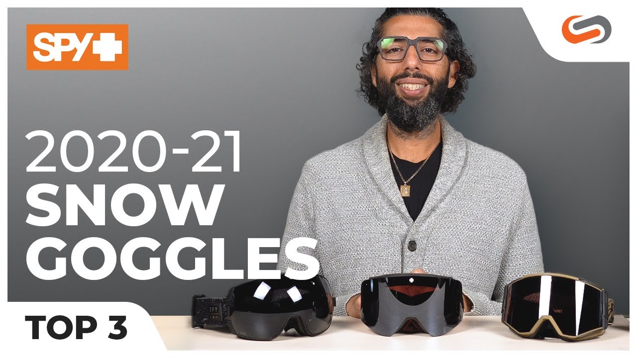 Top 3 SPY Snow Goggles for the 2020-2021 Season! - YouTube