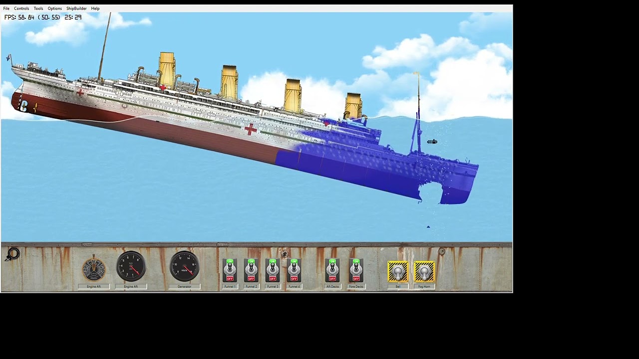 Britannic sinking(read desc) - YouTube