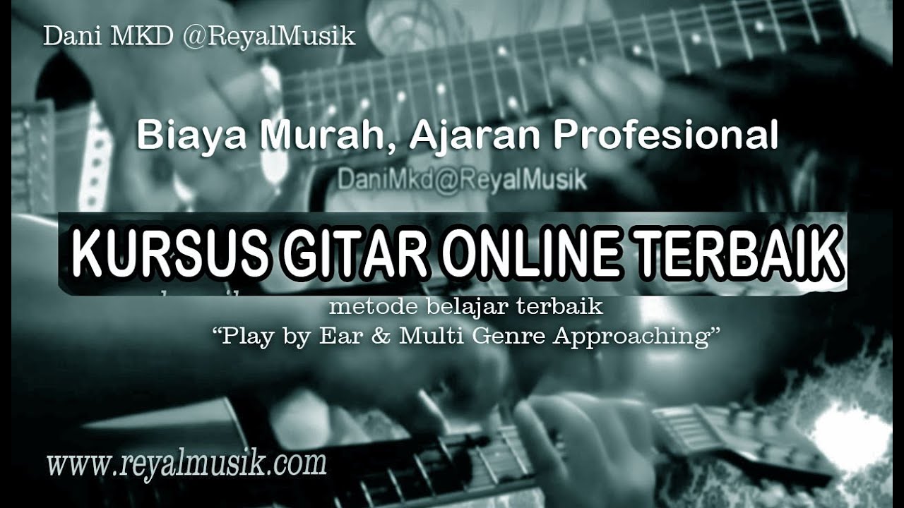 Kursus / Les Gitar Online Akustik Elektrik - Biaya Murah, Metode ...