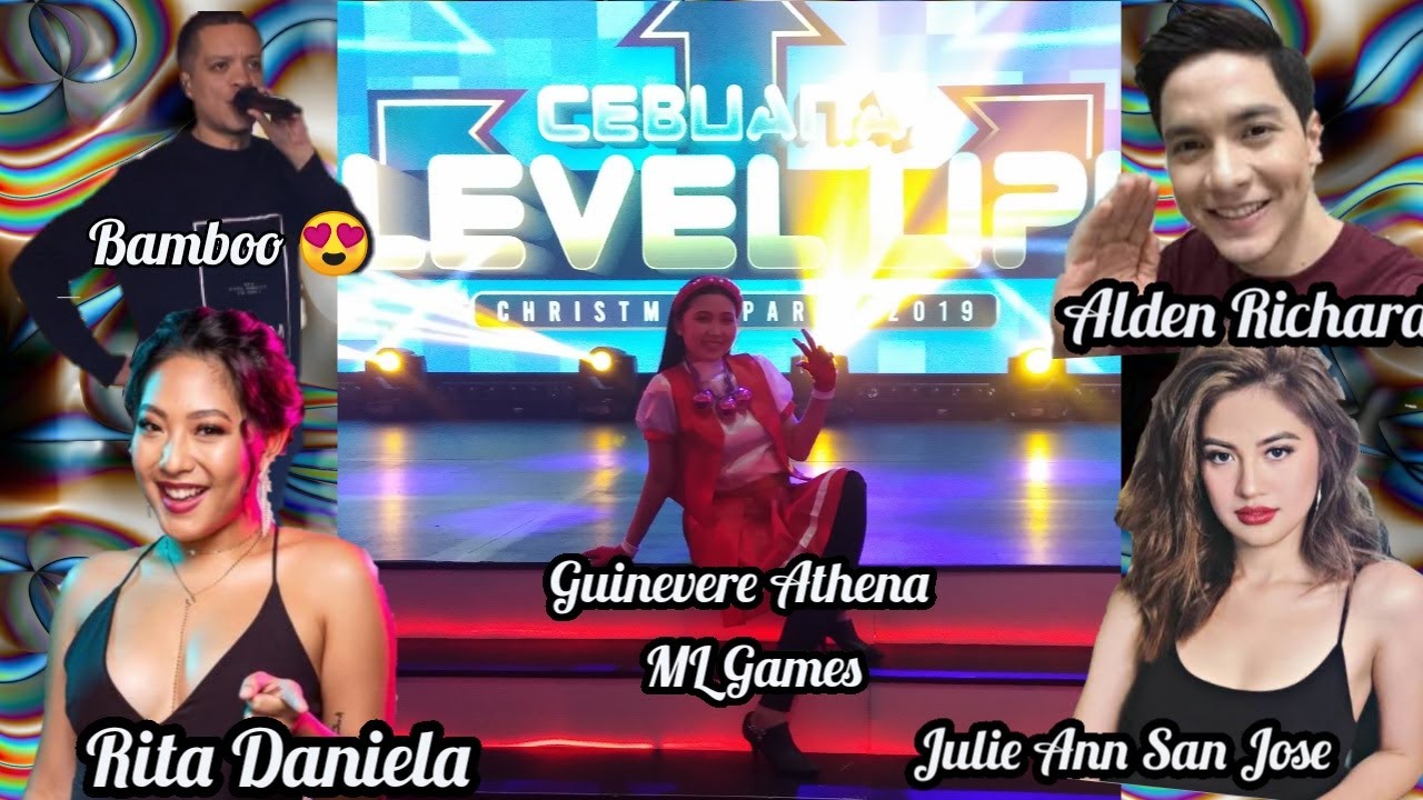 Ka -Cebuana LEVEL UP Christmas Party 2019 - Guinevere athena Mary Rose ...