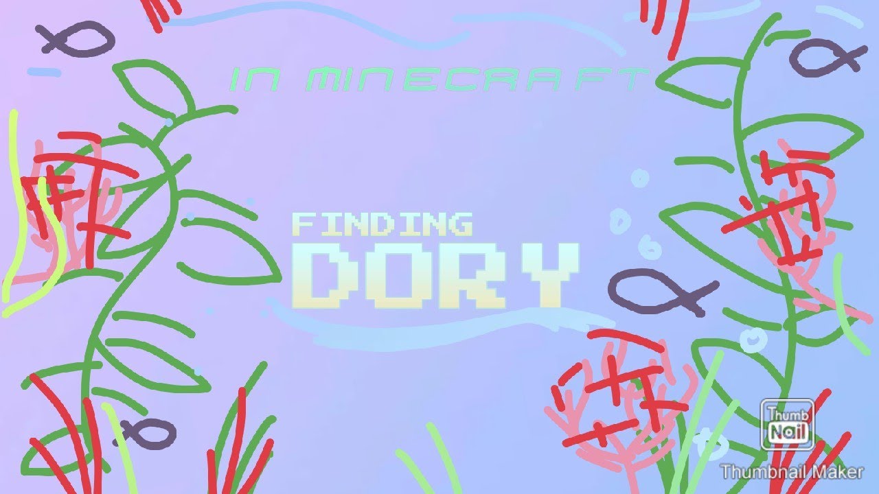 Finding Dory Intro In Minecraft - YouTube