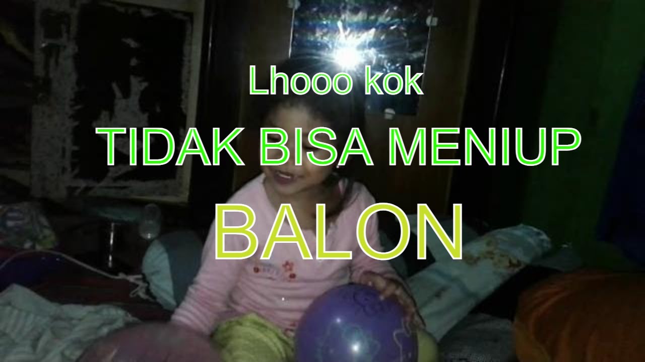 Meniup Balon mainan - YouTube