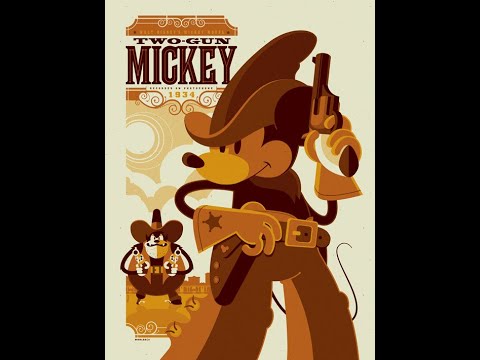Two Gun Mickey 1934 *The Cartoon Land* - YouTube