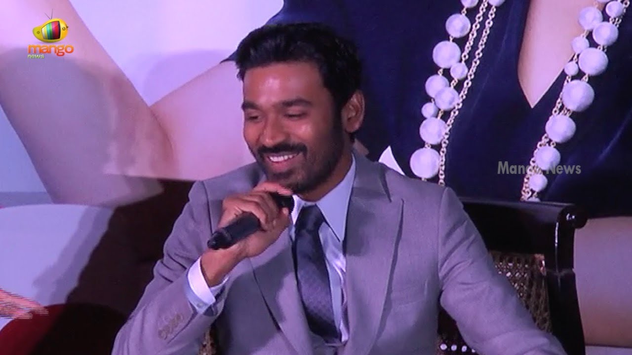Actor Dhanush Speech At VIP 2 Telugu Movie Promotions Press Meet ...