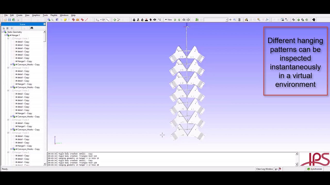 Optimization of hanging pattern - YouTube