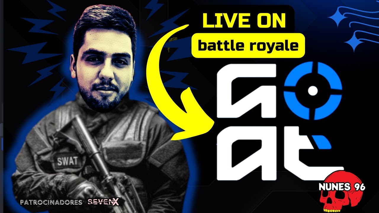 JOGANDO GOAT NO BATTLE ROYALE GTA FIVEM conf. AMD Ryzen 5 5600X RTX ...