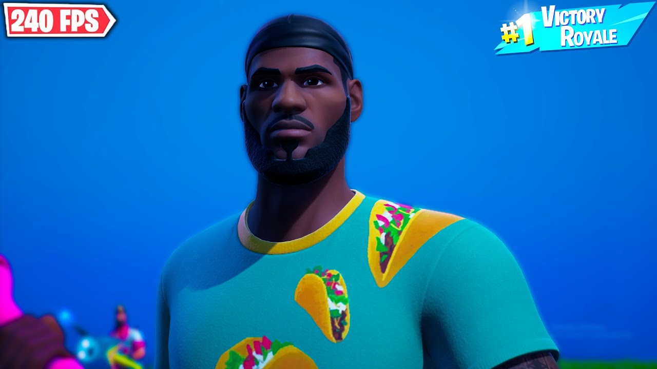 LEBRON'S TACO TUESDAY GAMEPLAY / 12 Kills Solo Victory Royale + HANDCAM ...
