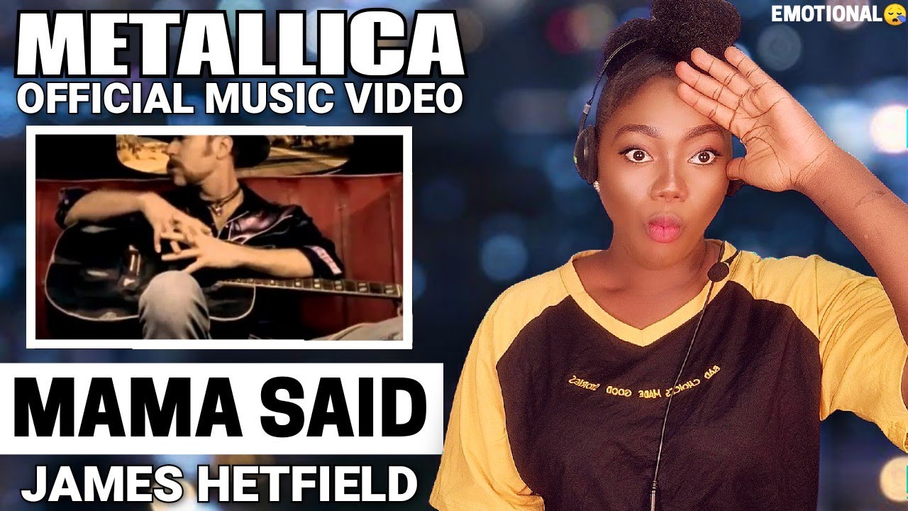 SINGER REACTS | FIRST TIME HEARING METALLICA - MAMA SAID (Official ...