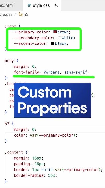 CSS Variable | Custom Properties | Code Malayalam | #css #coding #programming #malayalam - YouTube
