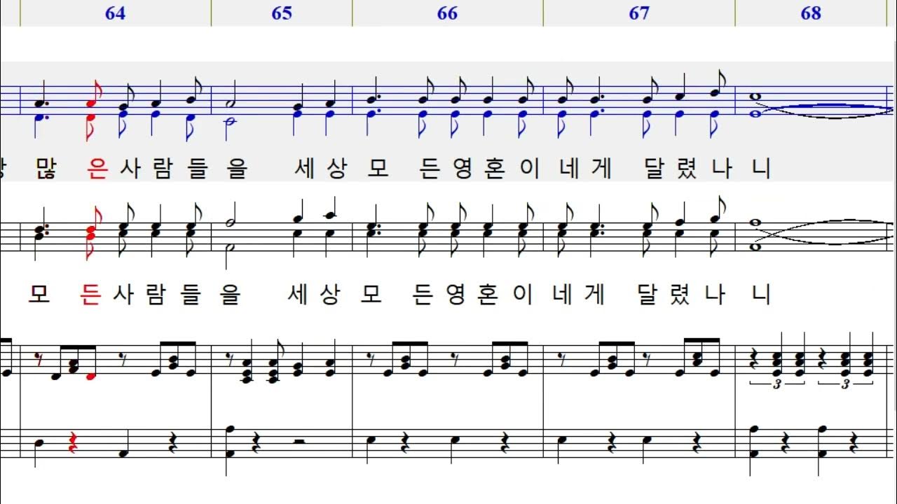갈릴리마을그숲속에서 알토 파트연습 Youtube