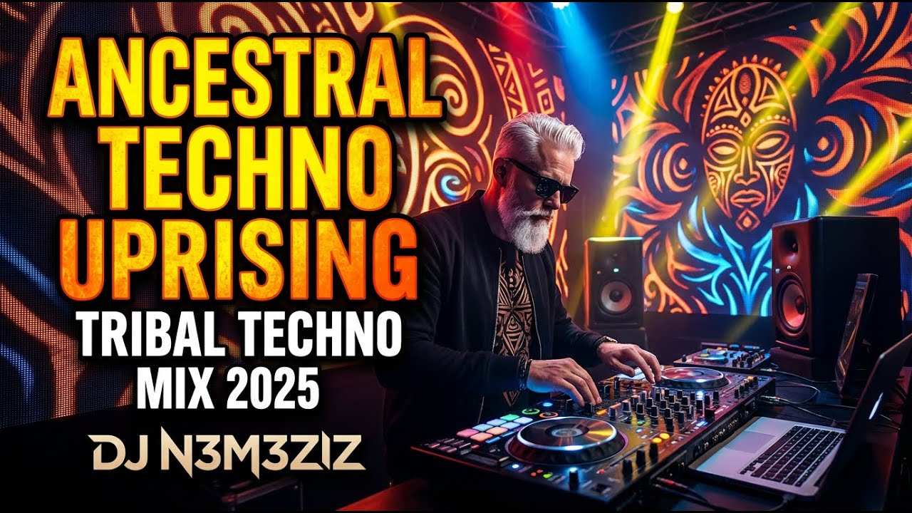 Ancestral Techno Uprising: Tribal Techno Mix 2025 by DJ N3M3ZIZ - YouTube