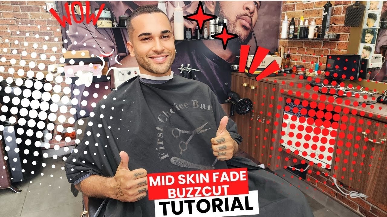 asmr buzzcut tutorial. Mid Skin Fade Buzz Cut Style Tutorial | Step-by ...