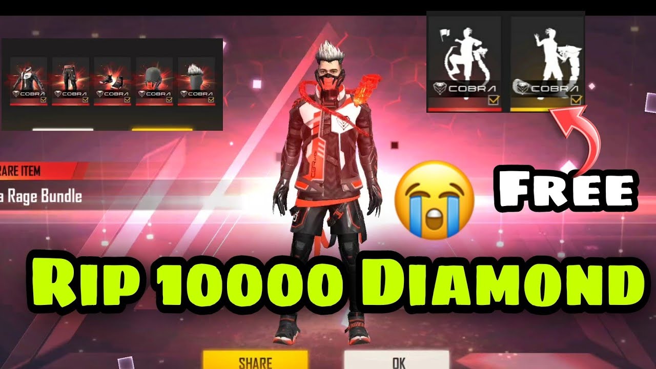 I Got Cobra Ascension Bundle In Freefire|How To Get Legendary Cobra ...