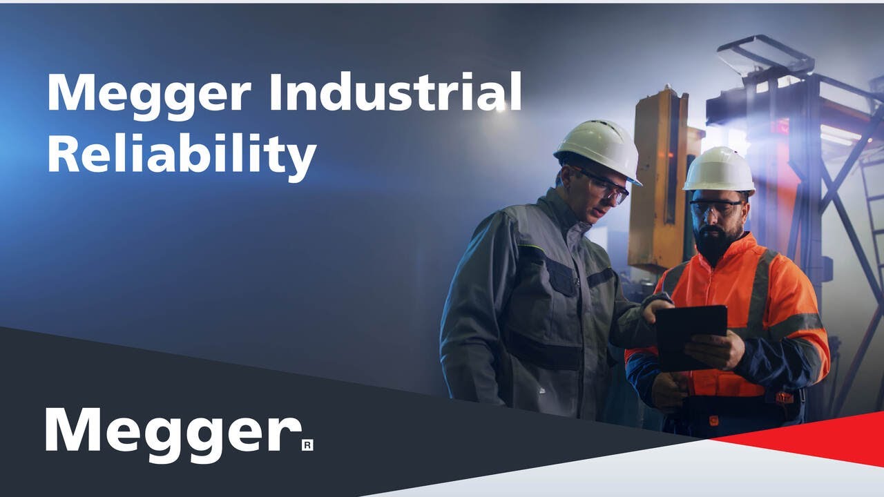 Introduction to Megger Industrial Reliability - YouTube