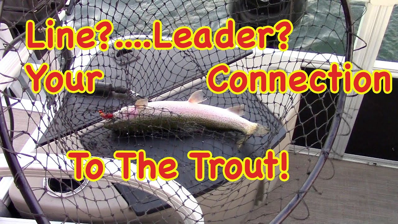 Line & Leader For Trout Trolling - YouTube
