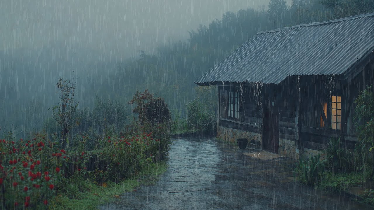 Healing Rain Sounds for Deep Sleep and Natural Relaxation | Perfect ...