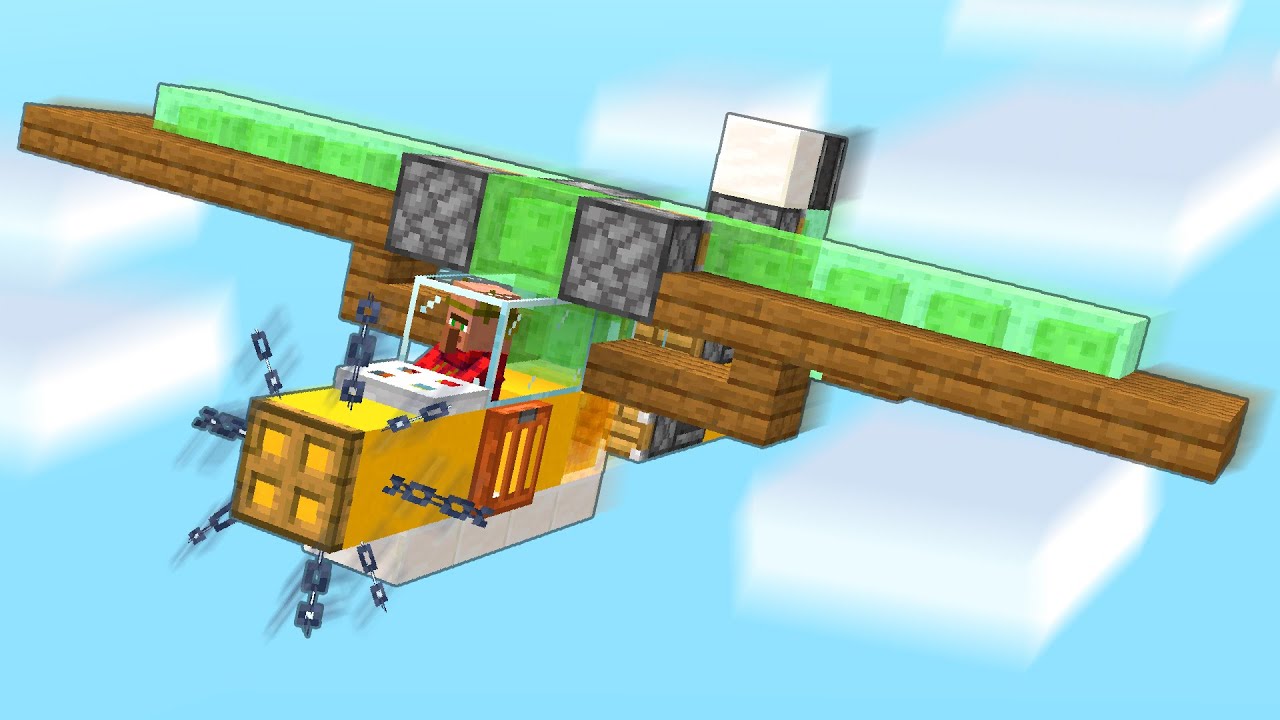 How To Build A WORKING PLANE In Minecraft Redstone Tutorial YouTube how-to-build-a-working-plane-in-minecraft-redstone-tutorial-youtube
